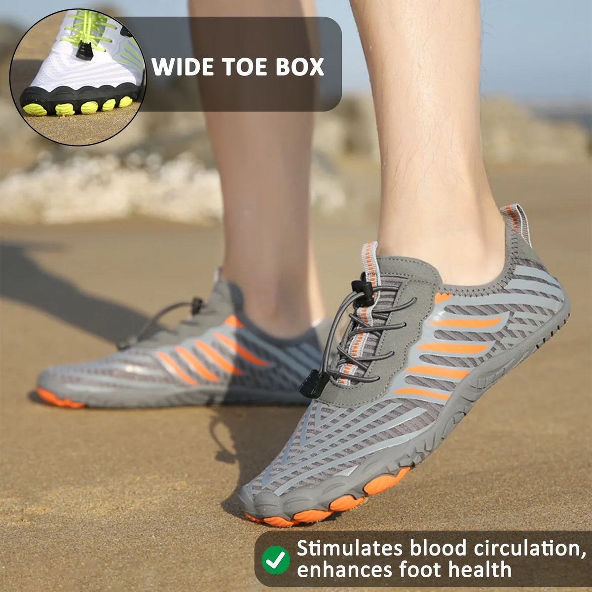 Outdoor Diving Swimming River Tracing Shoes Beach Wading Skipping Rope ...