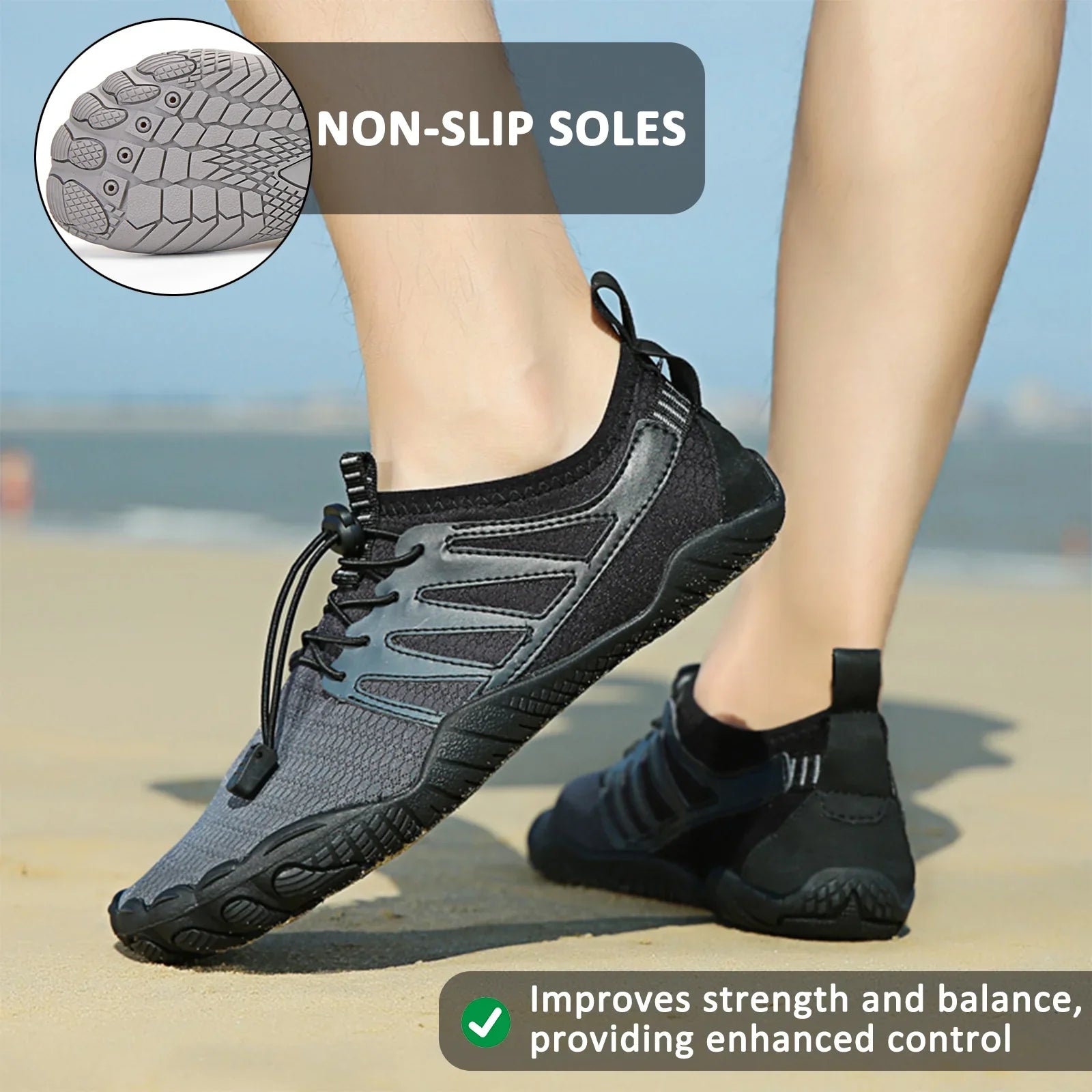 River Tracing Shoes Wading Outdoor Diving Beach Shoes Fitness Cycling ...
