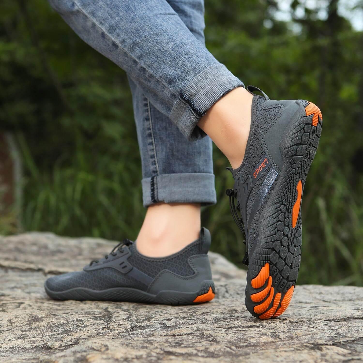 Outdoor Non-slip Swimming Water Shoe Hiking Five-finger Barefoot Shoes ...
