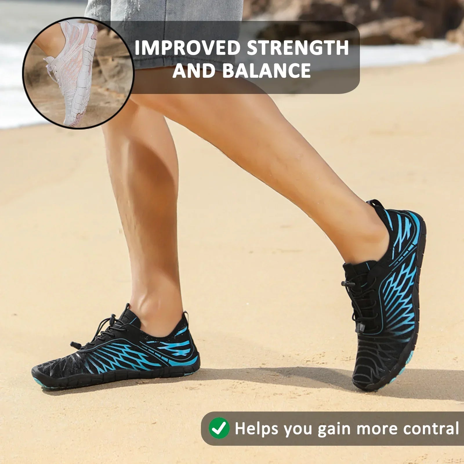 Lorax Pro - Healthy Non-slip Outdoor Breathable Quick-drying Barefoot ...