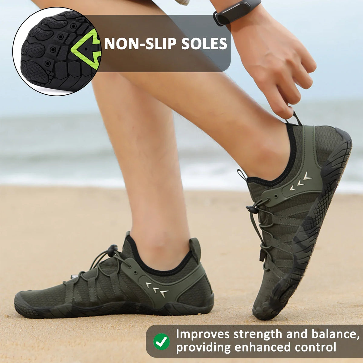 Outdoor Leisure Adventure Non-slip Barefoot Shoes (Unisex) – Kaegreel.com